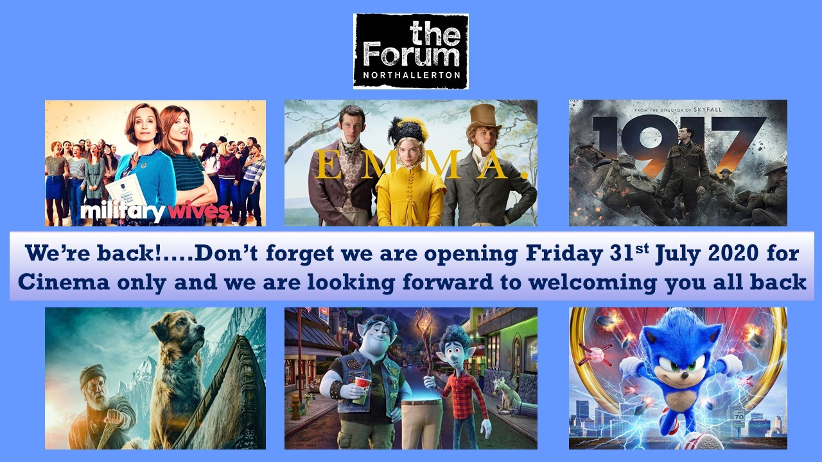 Forum Cinema Re-opens with Oscar Winner - Love Northallerton